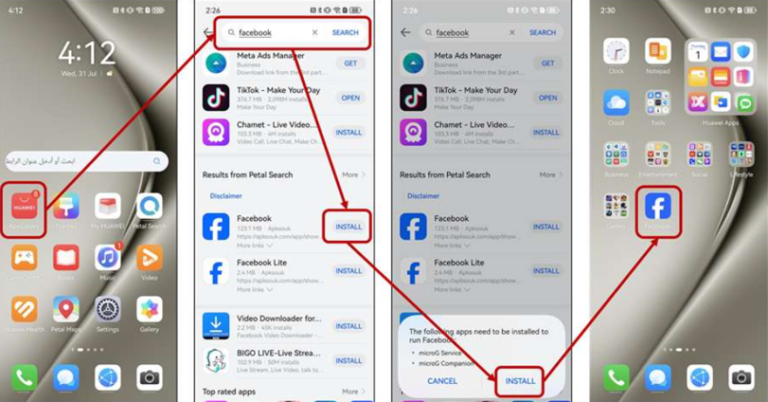 How to Install Facebook on Huawei Phones Without Google? - mysterehippique